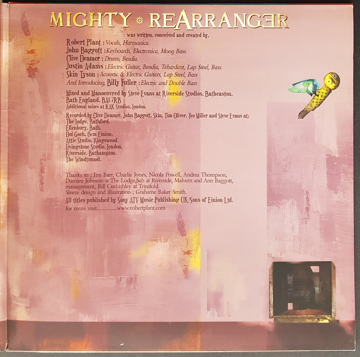 Led Zeppelin (Robert Plant)- Mighty Rearranger – Vicious Sloth Collectables