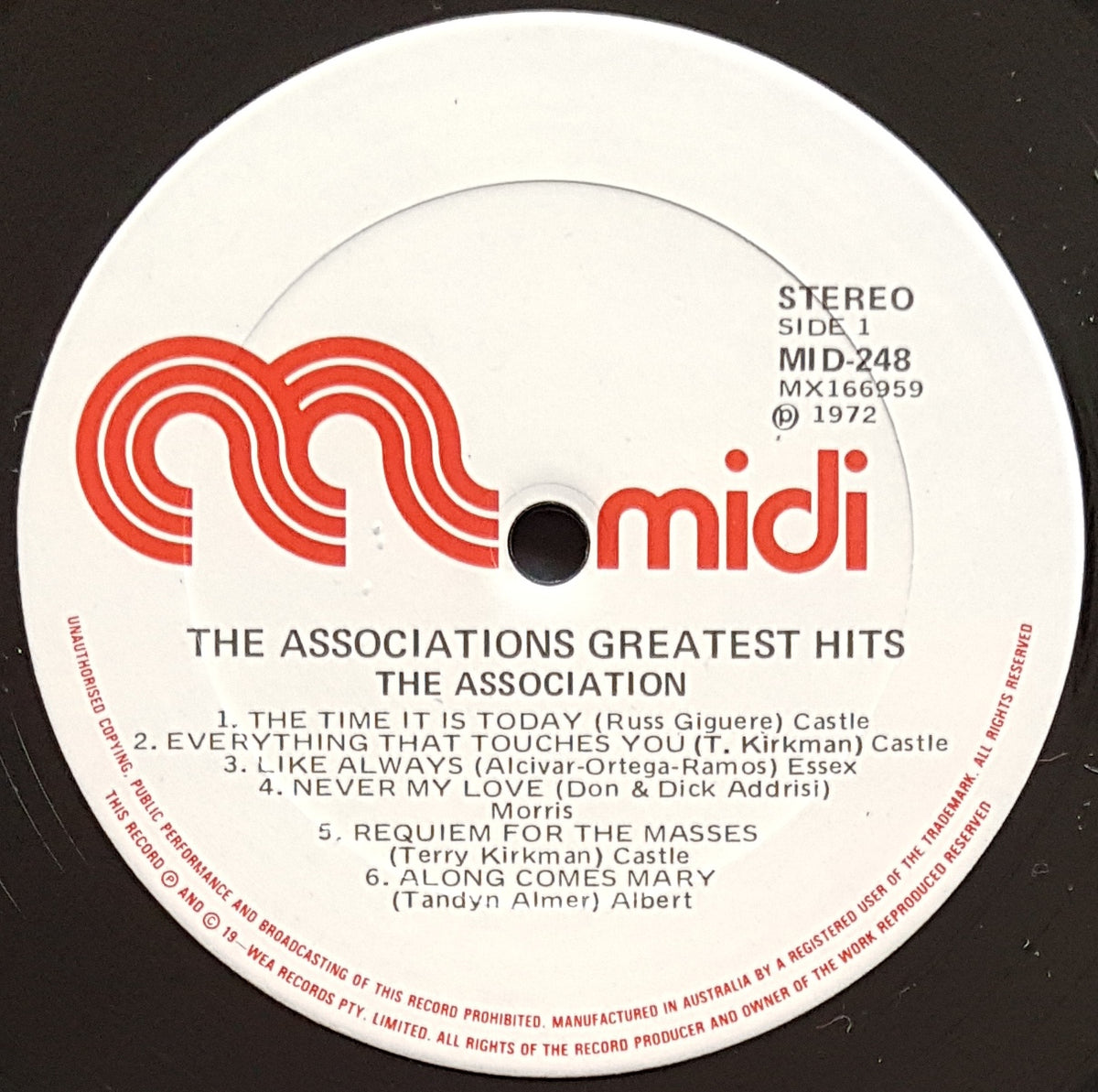 Association - The Association Greatest Hits! – Vicious Sloth Collectables