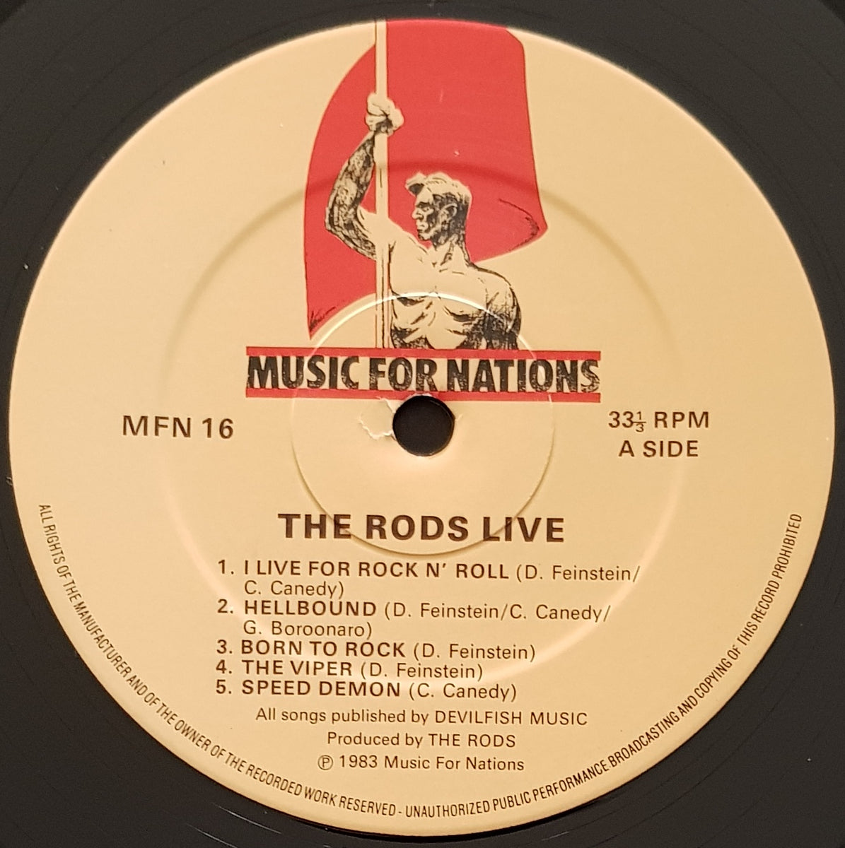 Rods - Live – Vicious Sloth Collectables