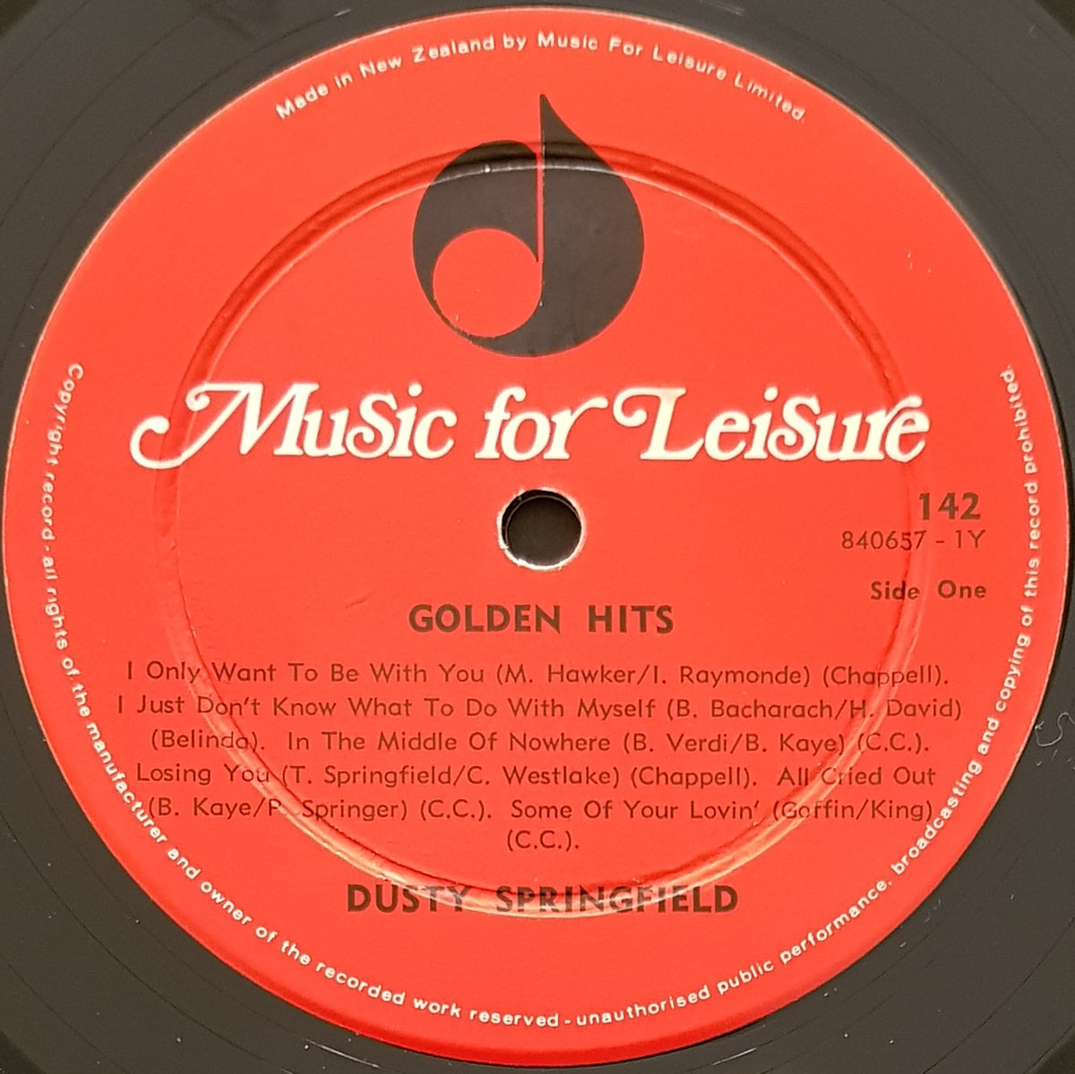 Springfield, Dusty - Golden Hits – Vicious Sloth Collectables