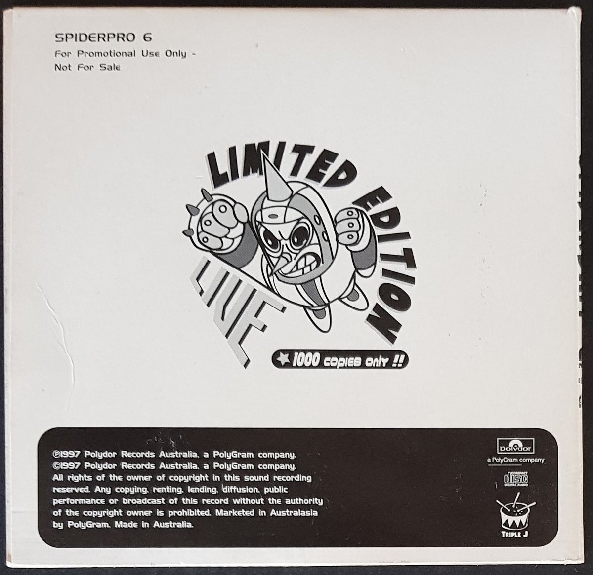 Spiderbait - Live In Canada And Australia – Vicious Sloth Collectables