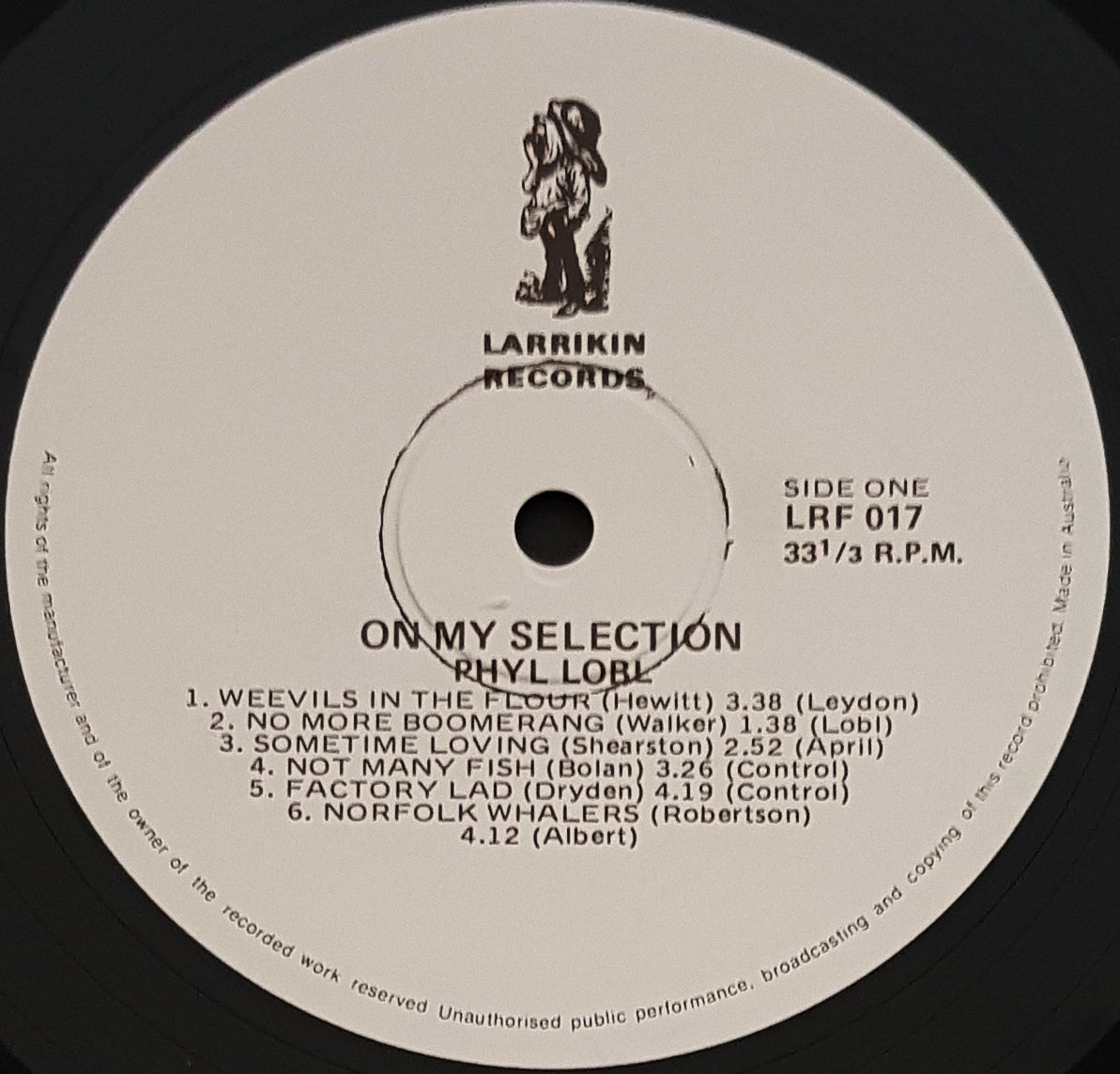 Phyl Lobl - On My Selection – Vicious Sloth Collectables