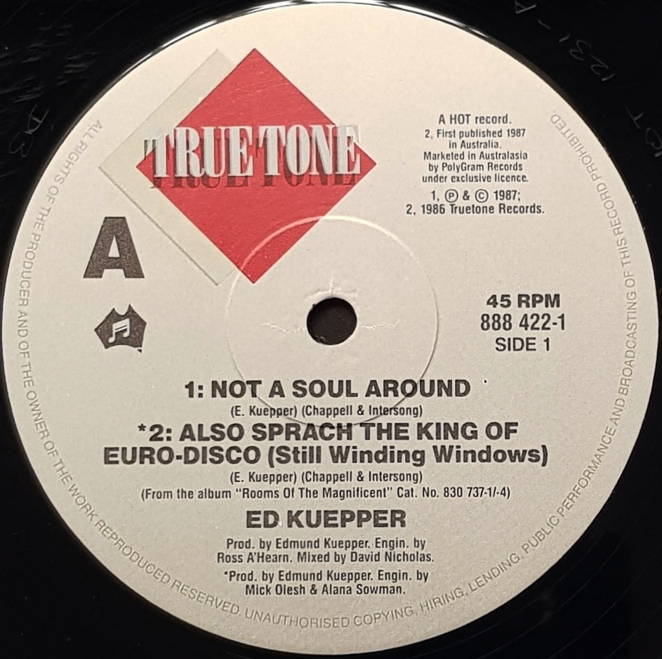 Ed Kuepper - Not A Soul Around – Vicious Sloth Collectables