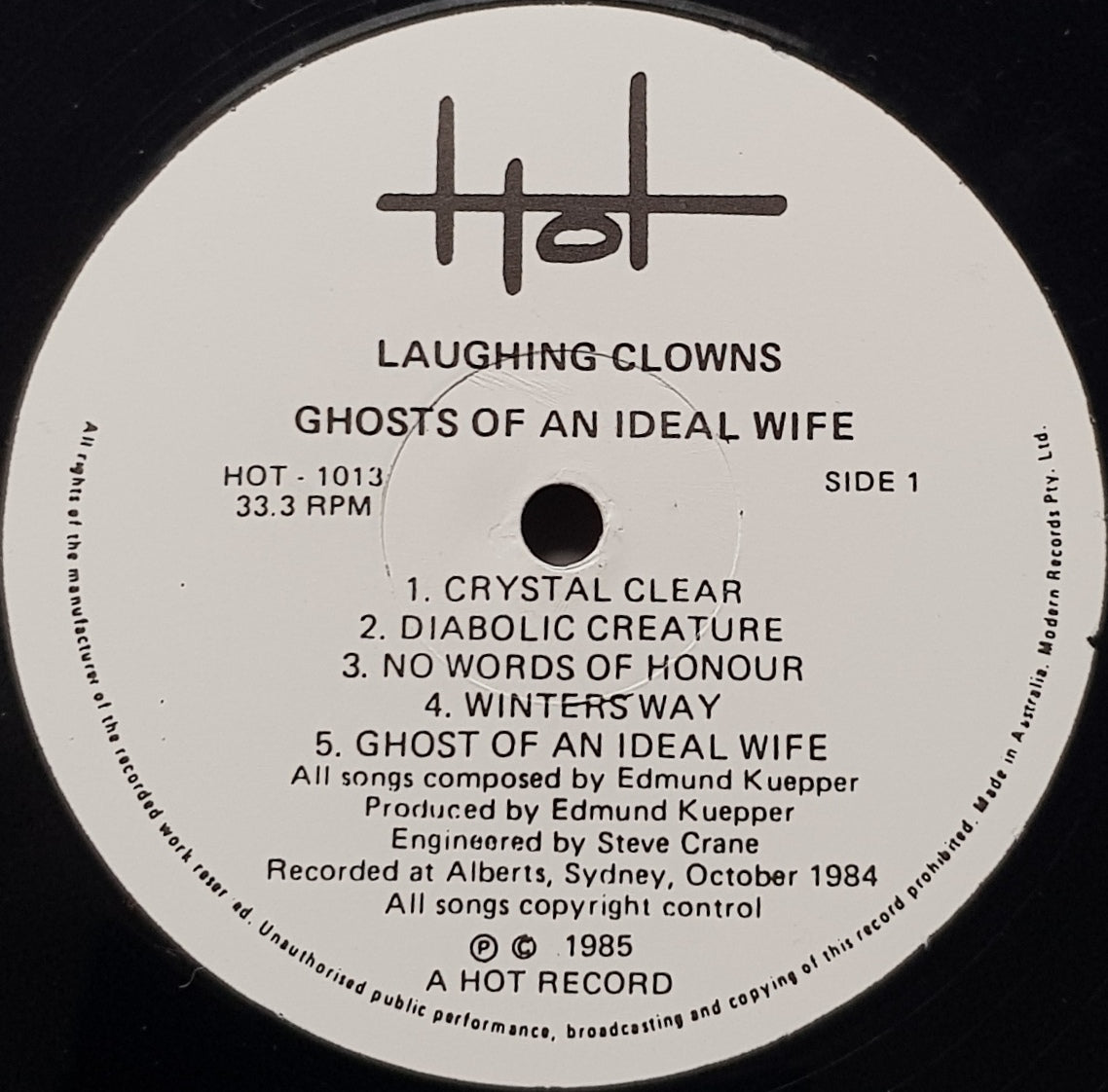 Laughing Clowns - Ghosts Of An Ideal Wife – Vicious Sloth Collectables
