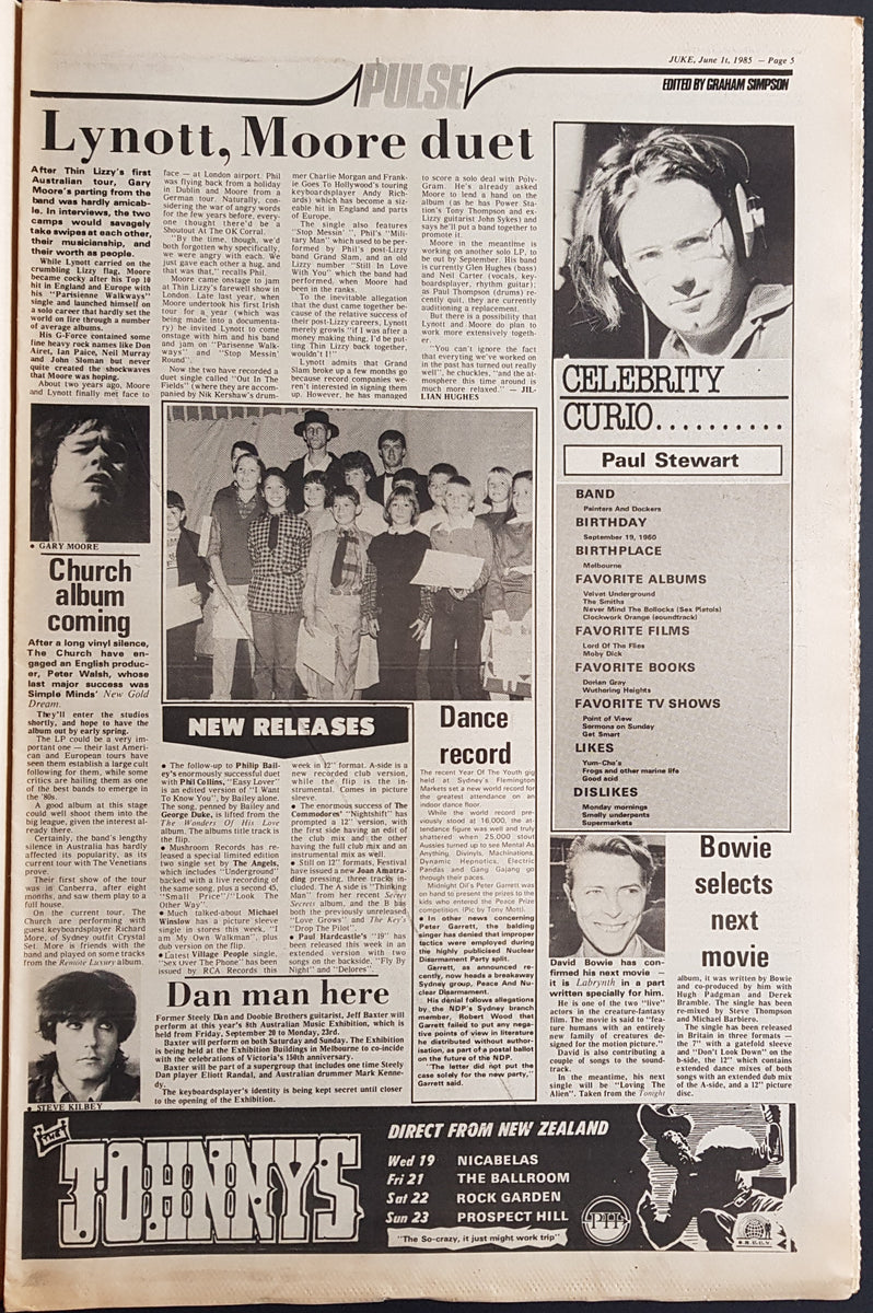 U2 - Juke June 15 1985. Issue No.529 – Vicious Sloth Collectables