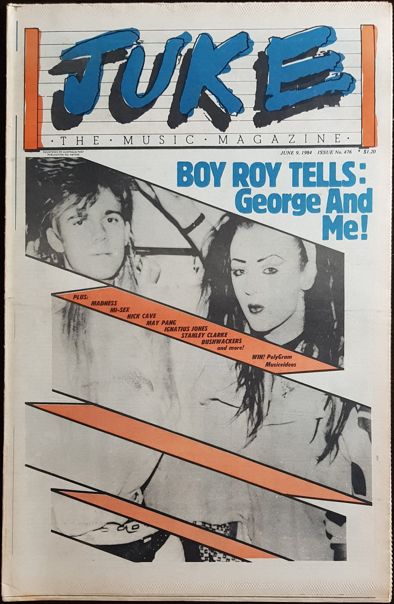 Culture Club - Juke June 9 1984. Issue No.476 – Vicious Sloth Collectables