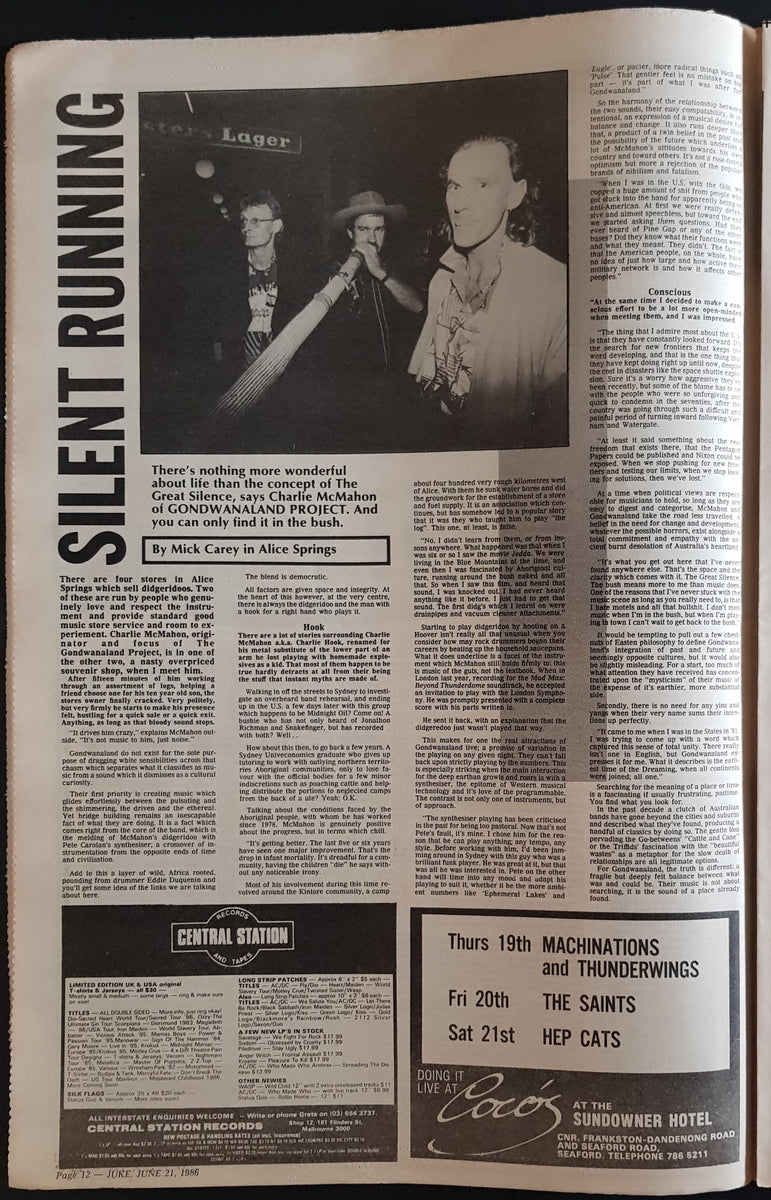 Culture Club - Juke June 21 1986. Issue No.582 – Vicious Sloth Collectables