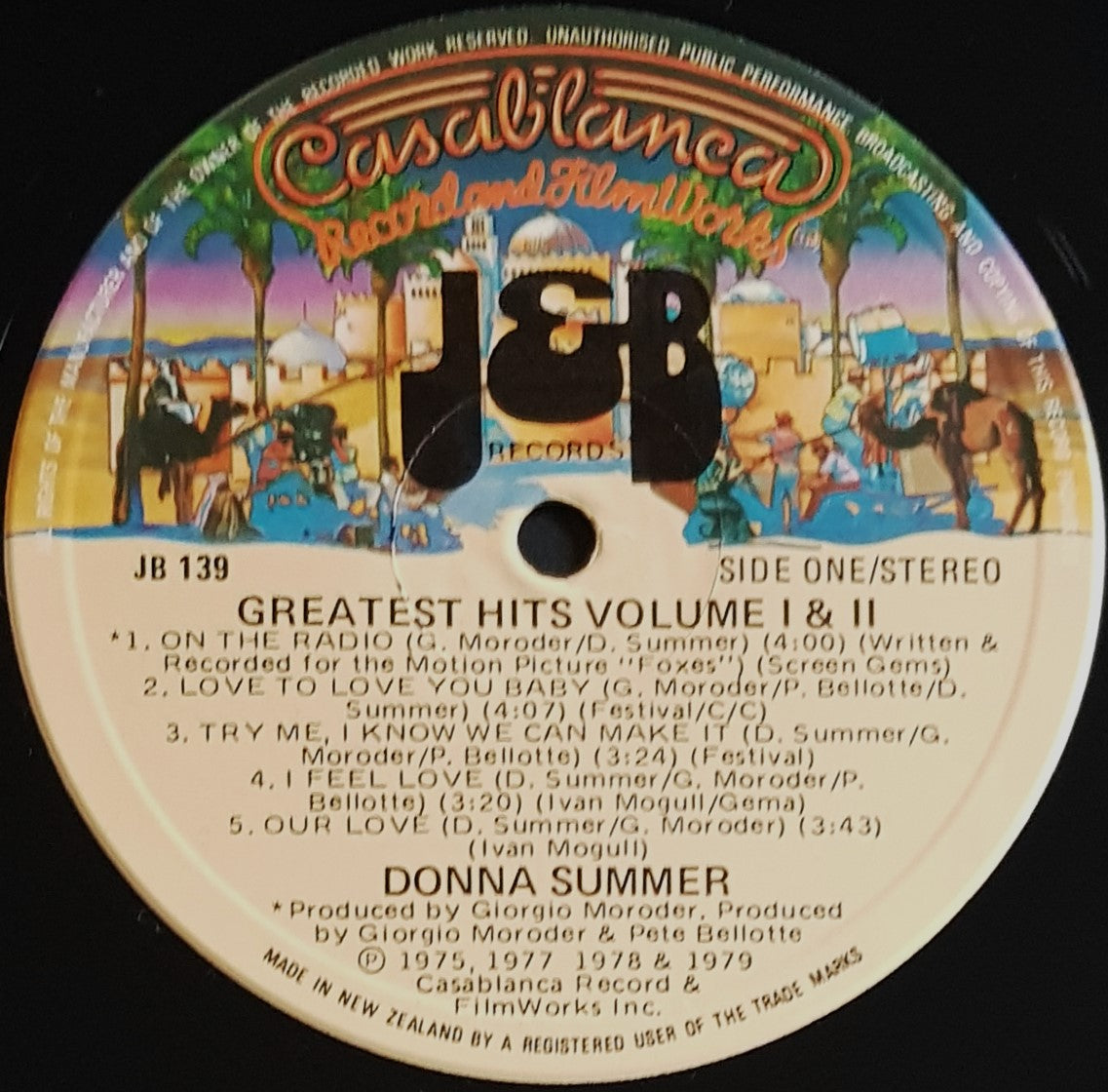 Donna Summer - Greatest Hits Volumes I & II – Vicious Sloth Collectables