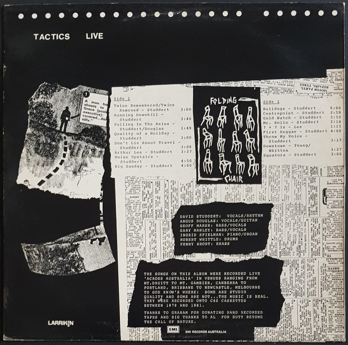 Tactics - The Bones Of Barry Harrison Live – Vicious Sloth Collectables