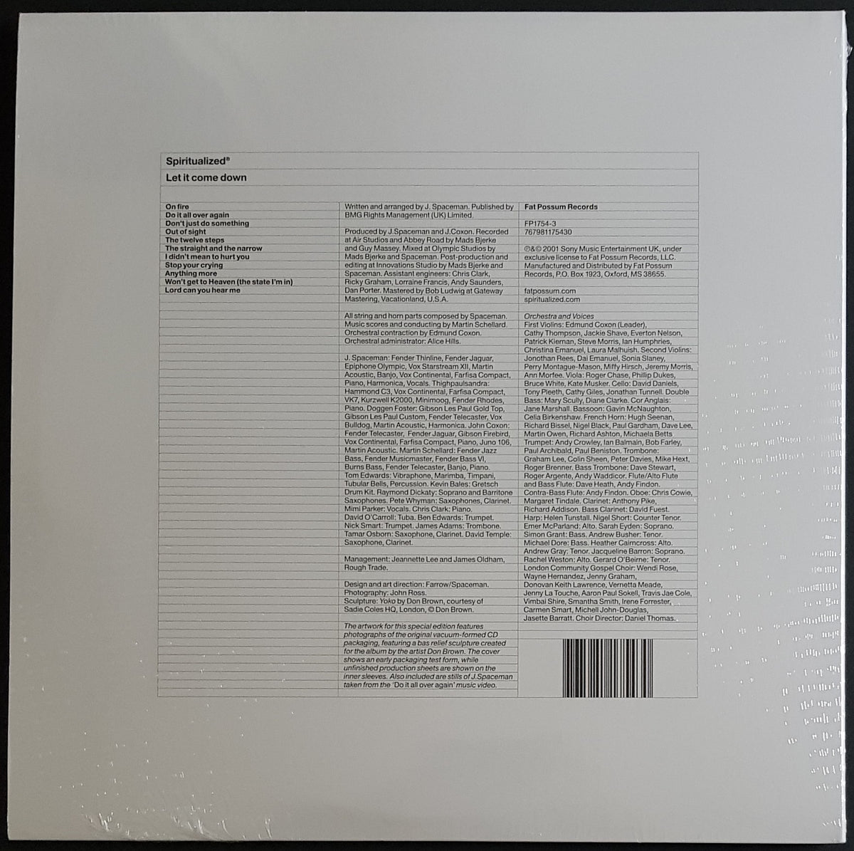 Spiritualized - Let It Come Down – Vicious Sloth Collectables