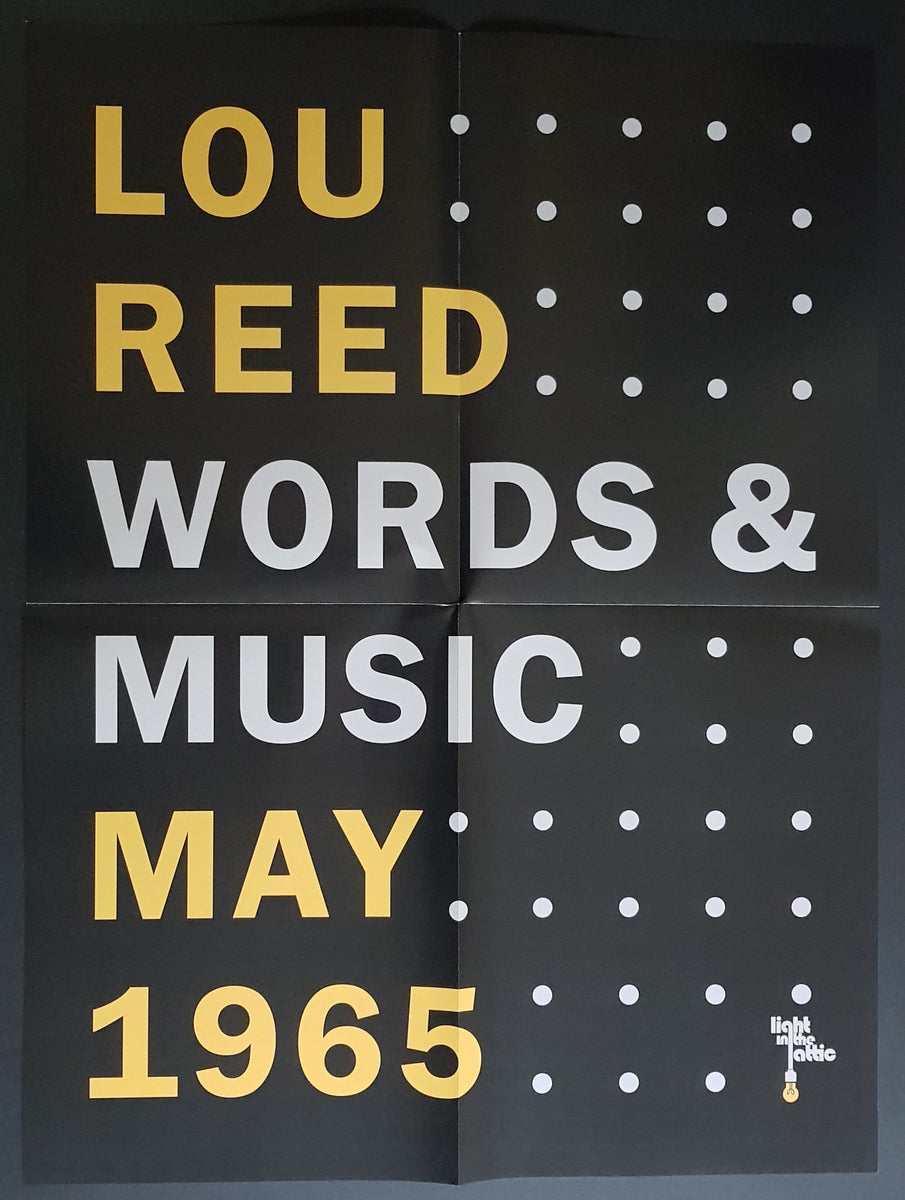 Reed, Lou - Words & Music May 1965 – Vicious Sloth Collectables