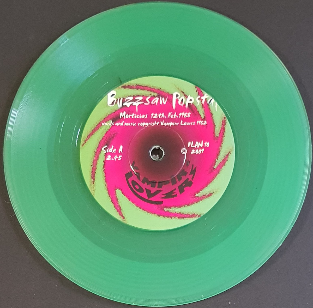 Vampire Lovers - Buzzsaw Popstar - Green Vinyl – Vicious Sloth Collectables