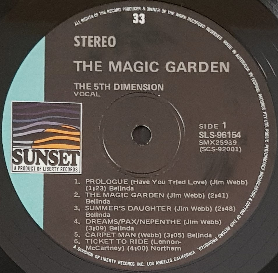 5th Dimension - The Magic Garden – Vicious Sloth Collectables