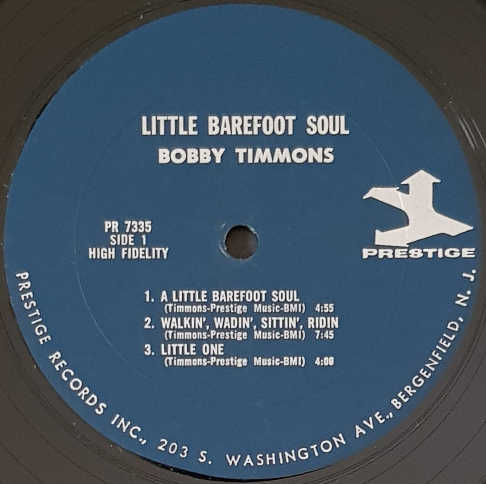 Timmons, Bobby - Little Barefoot Soul – Vicious Sloth Collectables