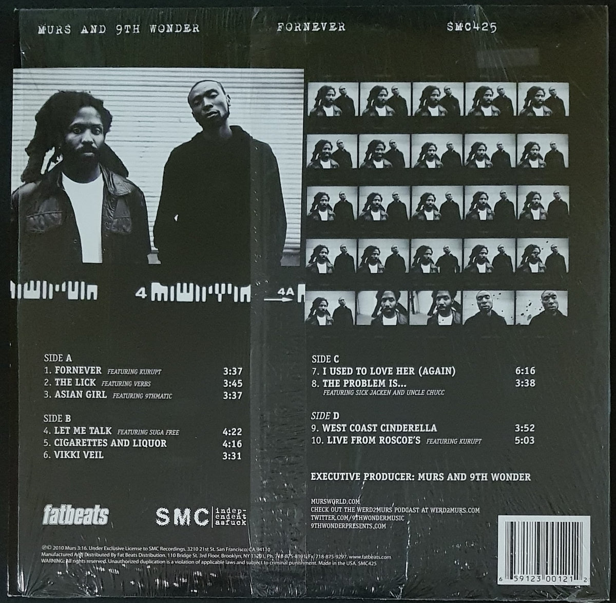 Murs & 9th Wonder - Fornever – Vicious Sloth Collectables