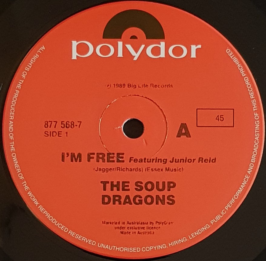 Soup Dragons - I'm Free – Vicious Sloth Collectables