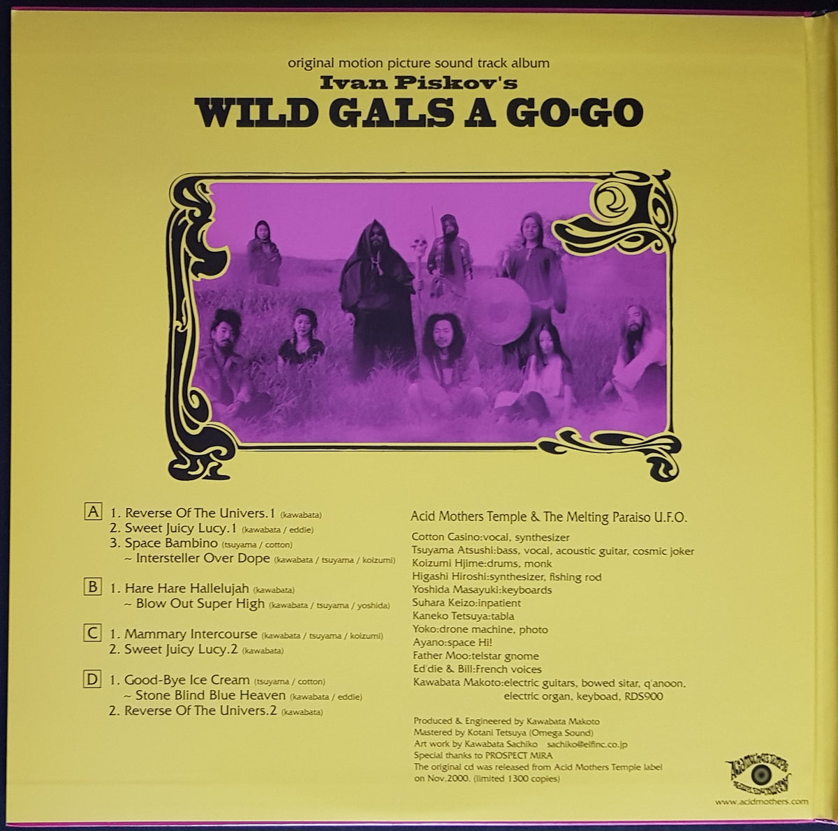 Acid Mothers Temple & The Melting Paraiso UFO - Wild Gals A Go-Go ...