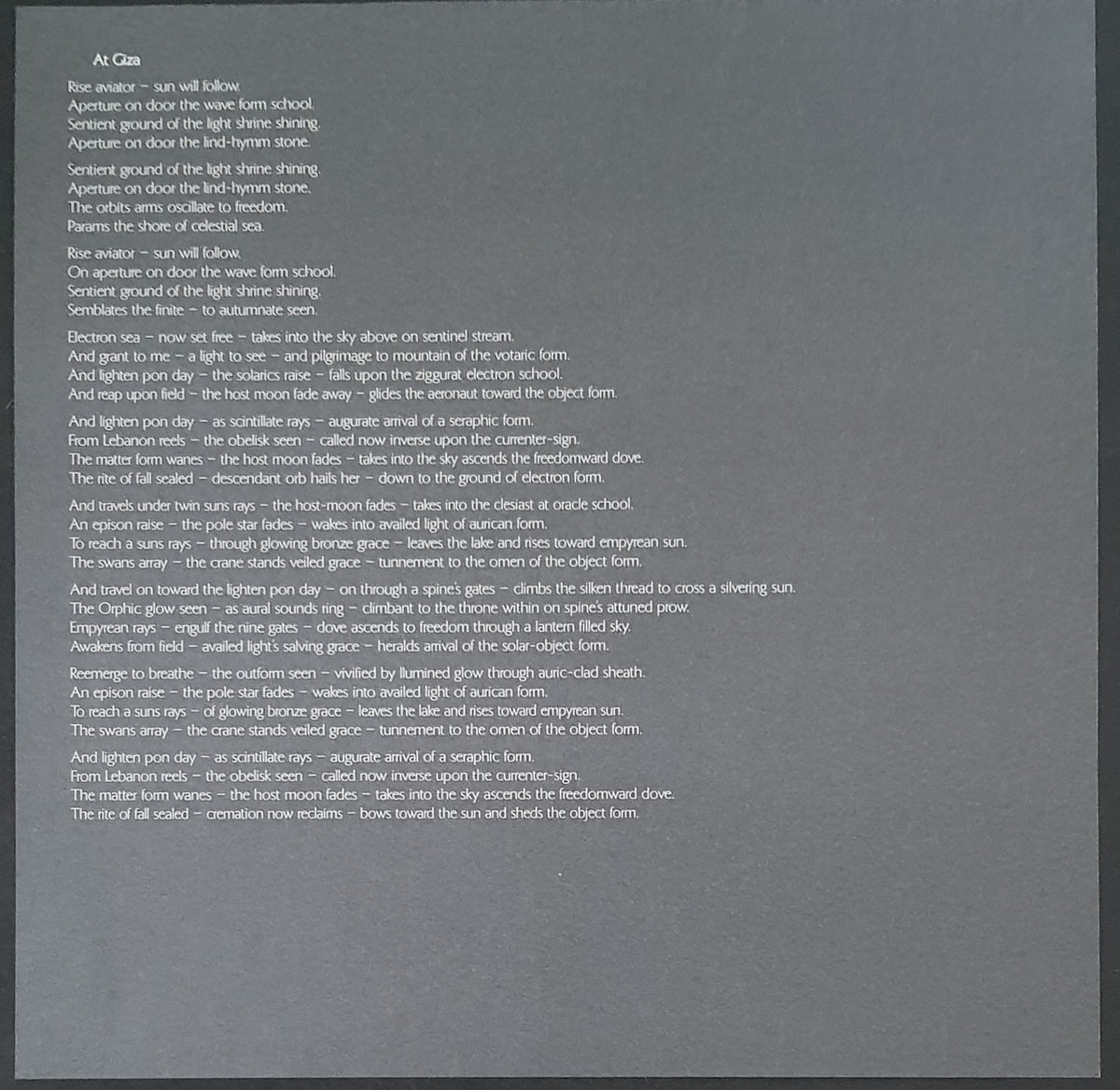 OM - Conference Of The Birds – Vicious Sloth Collectables