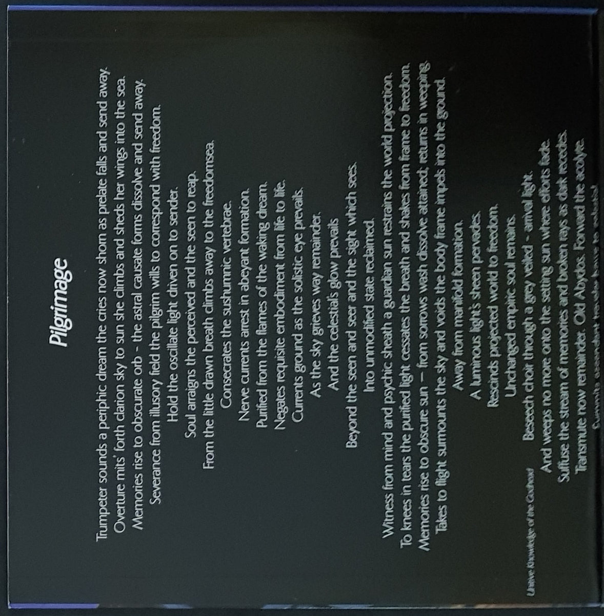 OM - Pilgrimage – Vicious Sloth Collectables