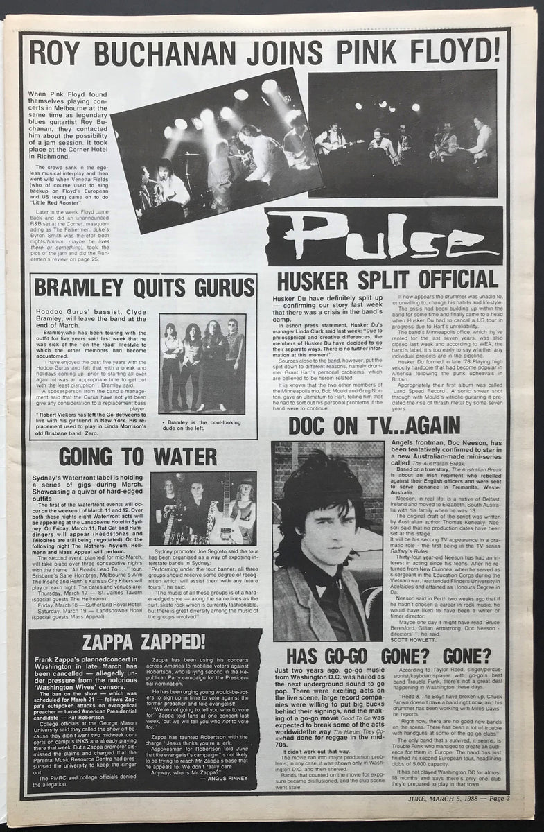 Rockmelons - Juke March 5 1988. Issue No.671 – Vicious Sloth Collectables