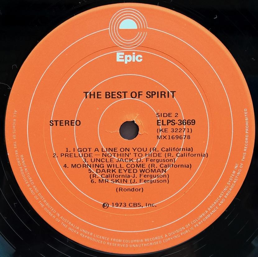 Spirit - The Best Of Spirit – Vicious Sloth Collectables